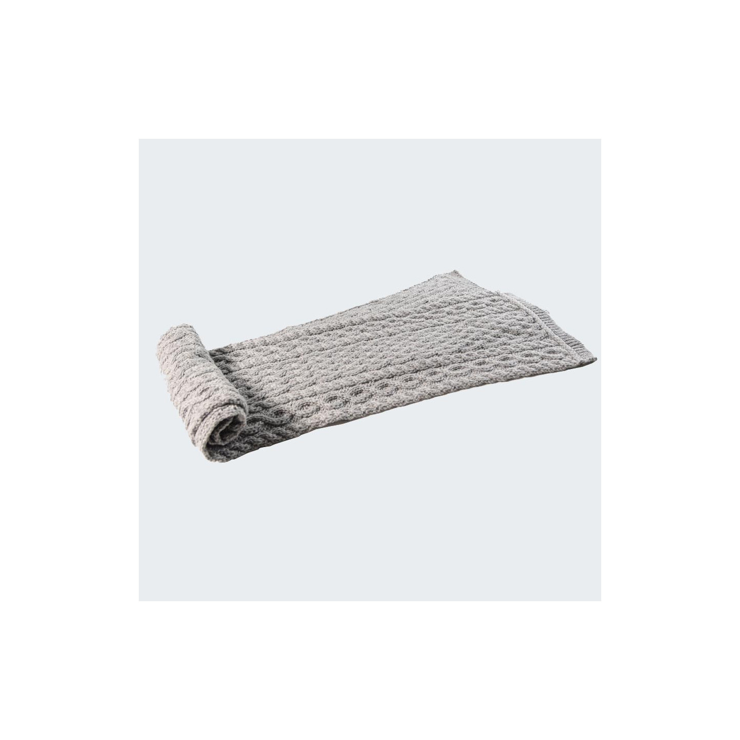 Inis Crafts Grey Scarf - Le Comptoir Irlandais