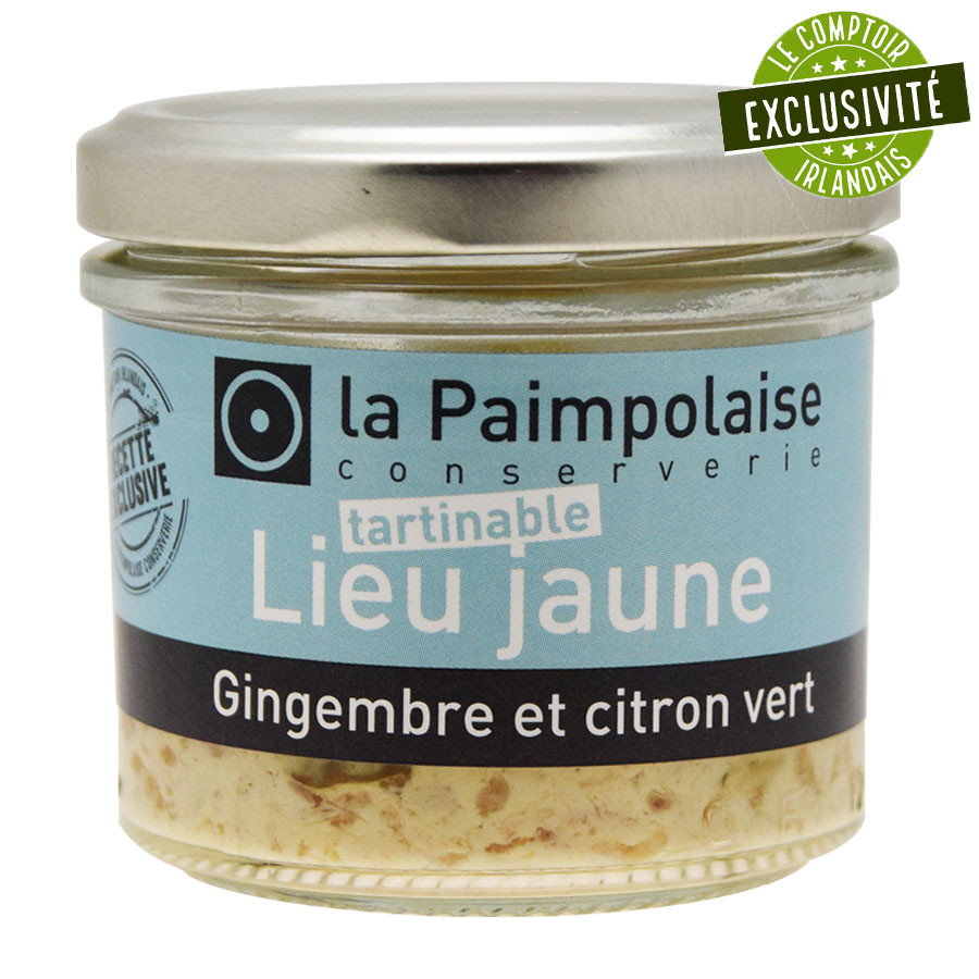 La Paimpolaise Pollack Ginger and Lime Rillette 80g - Sea Spreads - Le ...