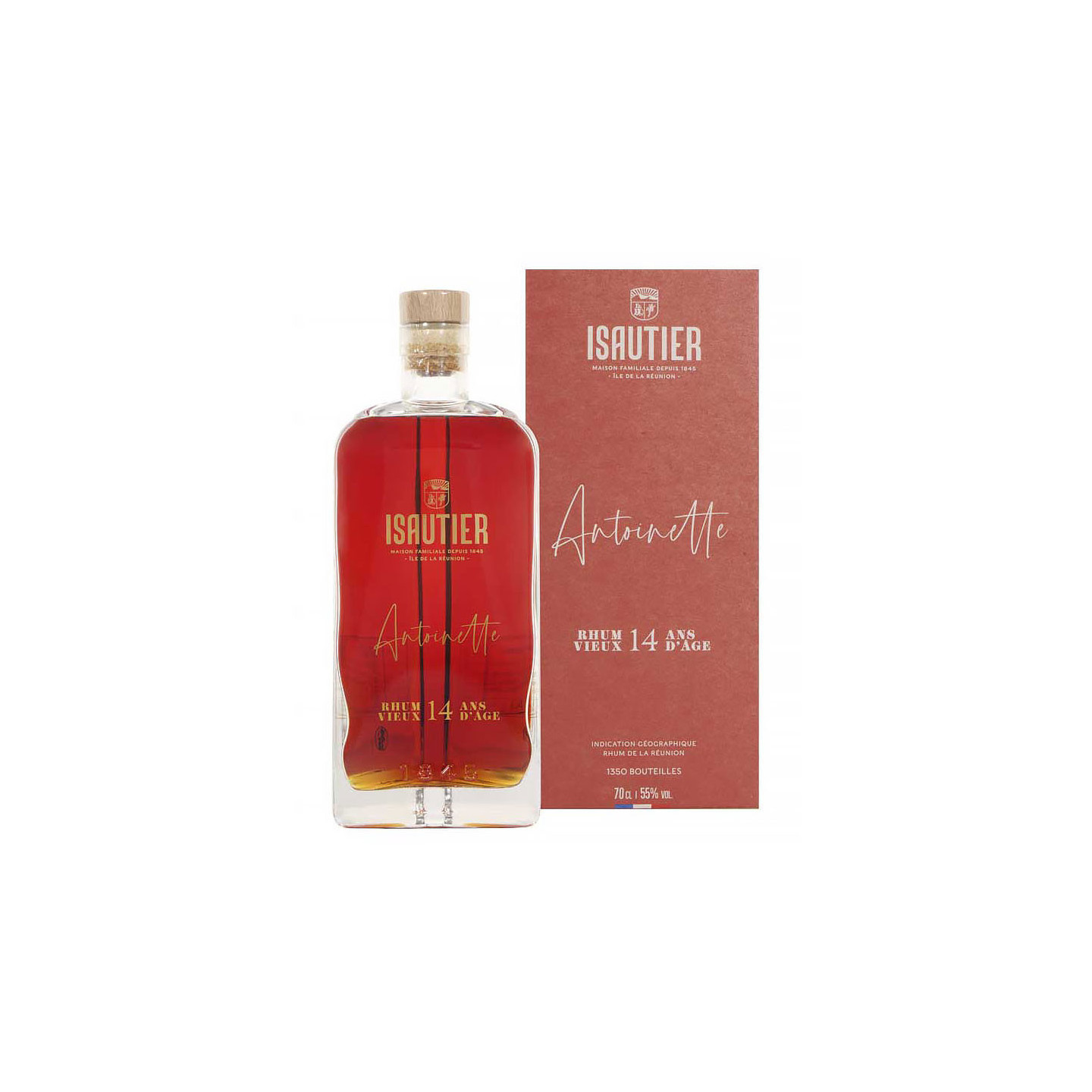 Isautier 14 Years Old Antoinette 70cl 55° - Le Comptoir Irlandais