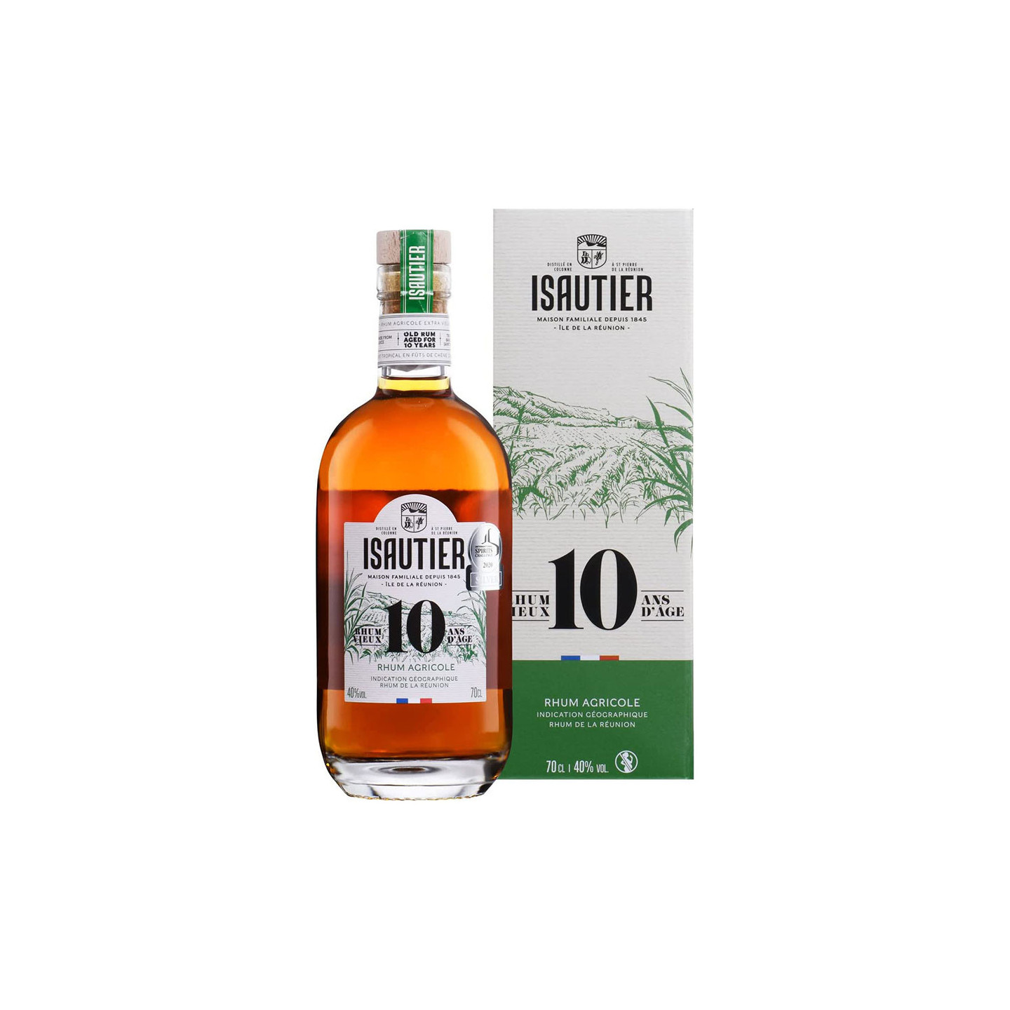 Isautier 10 Years Old 70cl 40° - Le Comptoir Irlandais