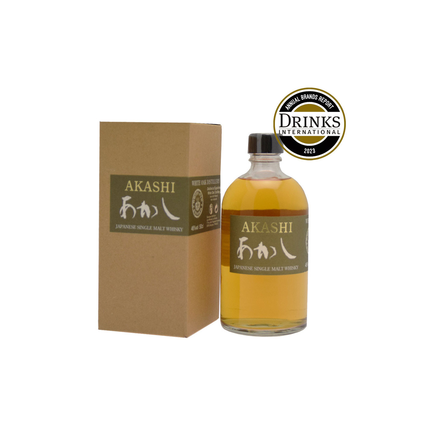 Akashi Single Malt 50cl 46° - Le Comptoir Irlandais