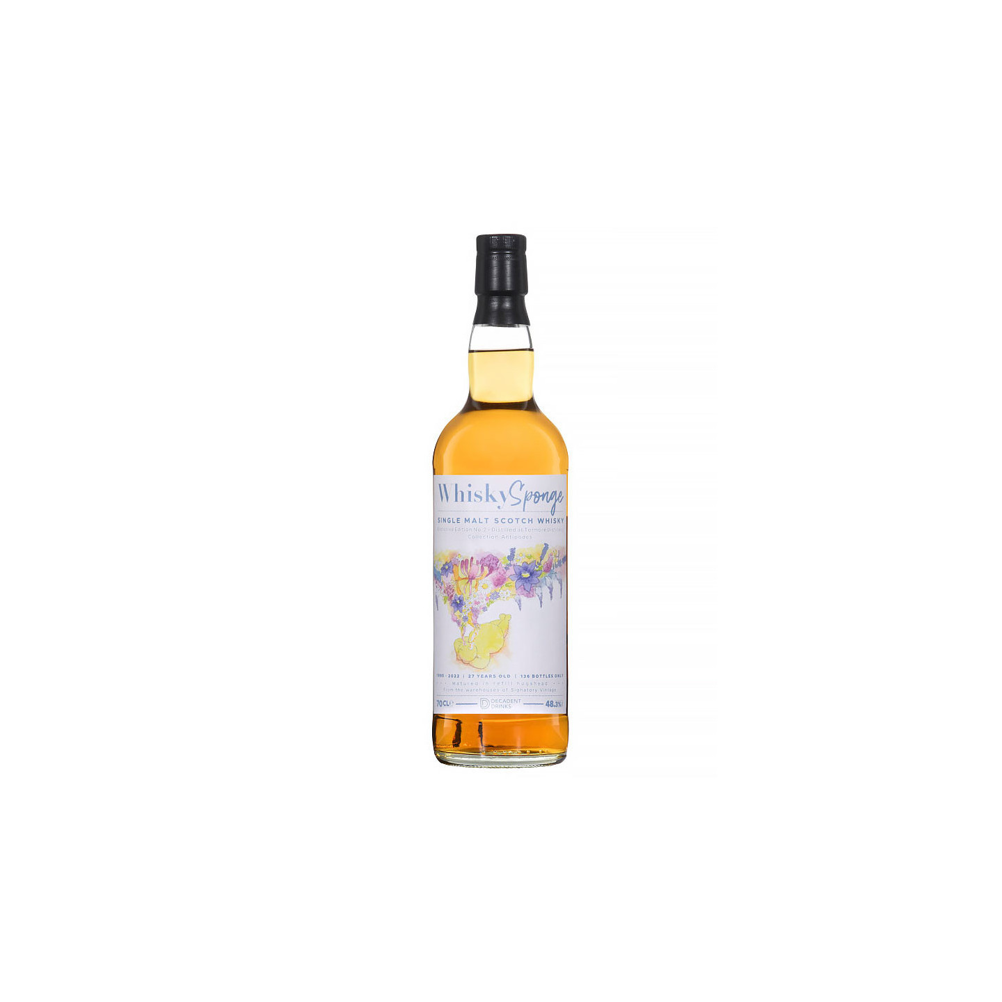 Tormore 27 ans 1995 Whisky Sponge Antipodes 70cl 48.3° - Le Comptoir ...