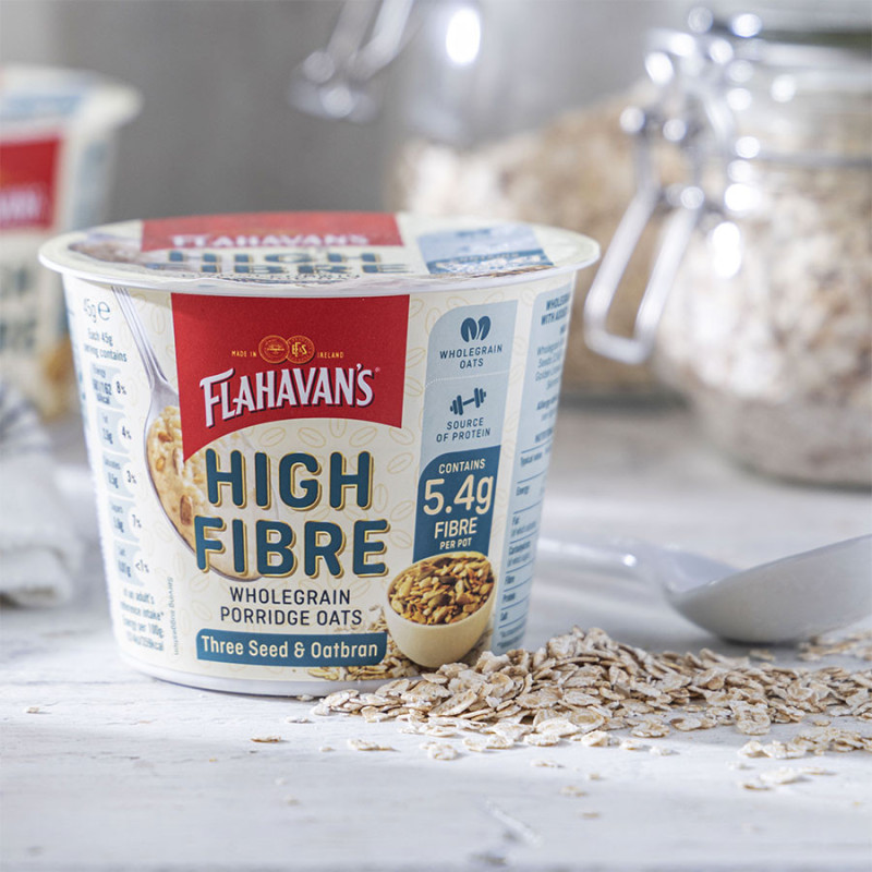 Flahavan's Quick Oats Pot Fibre 45g - Porridge - Le Comptoir Irlandais
