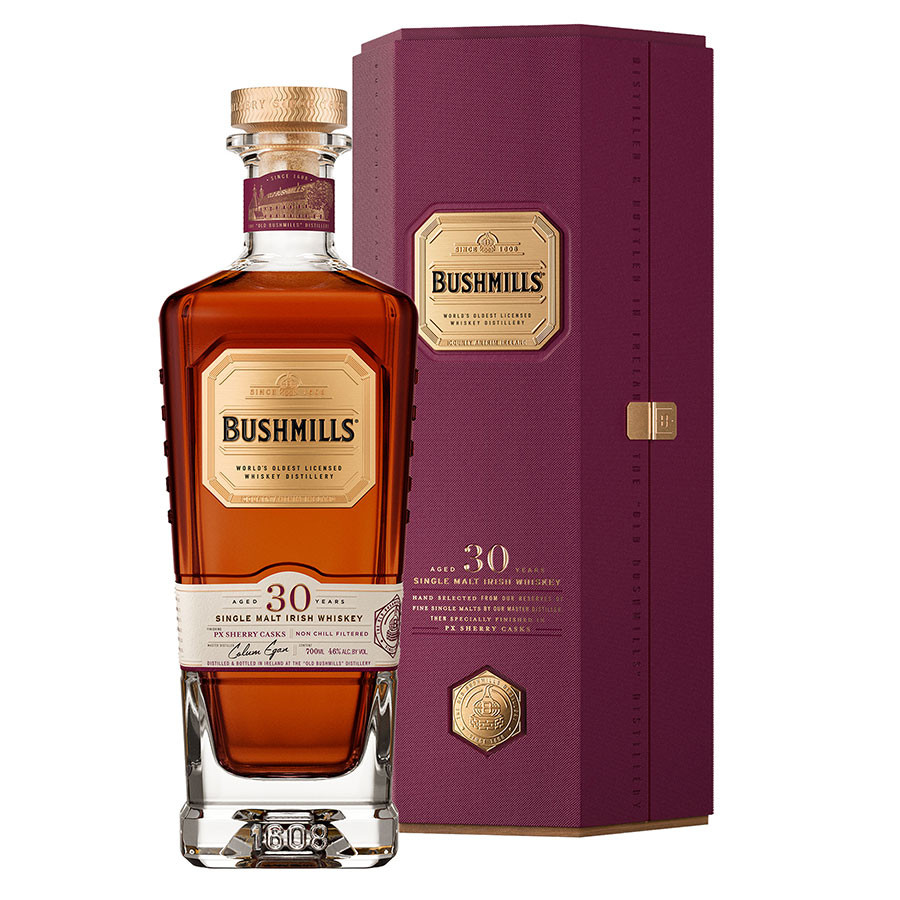 Bushmills 30 years 70cl 46° - More than 18 years old - Le Comptoir ...