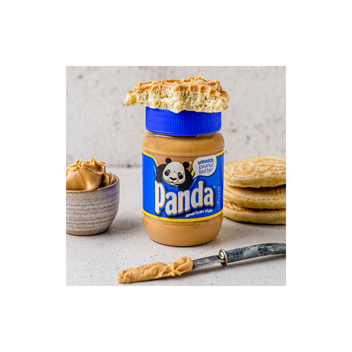 Panda Smooth Peanut Butter 340g - Le Comptoir Irlandais
