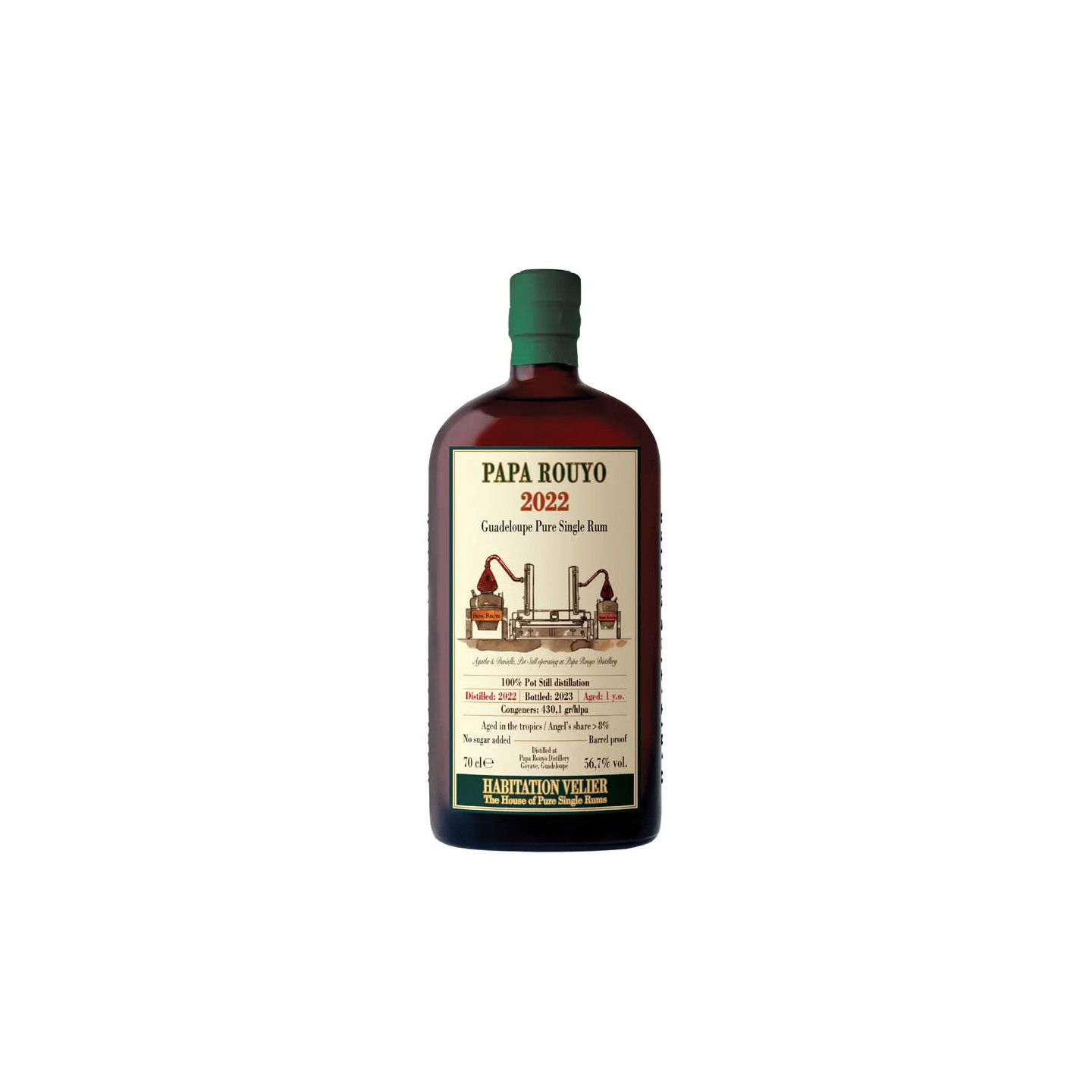 Papa Rouyo 2022 Velier 70cl 56.7° - Le Comptoir Irlandais