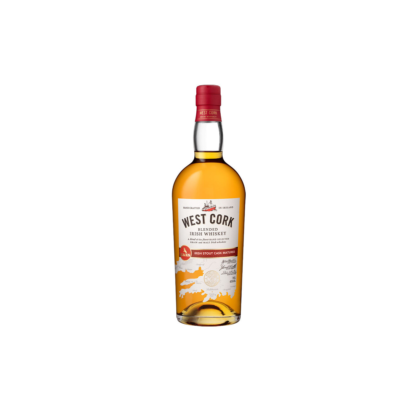 West Cork Stout Cask 70cl 40° - Le Comptoir Irlandais