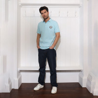 Out Of Ireland x Camberabero Blue Six Nations Polo Shirt - Le Comptoir ...